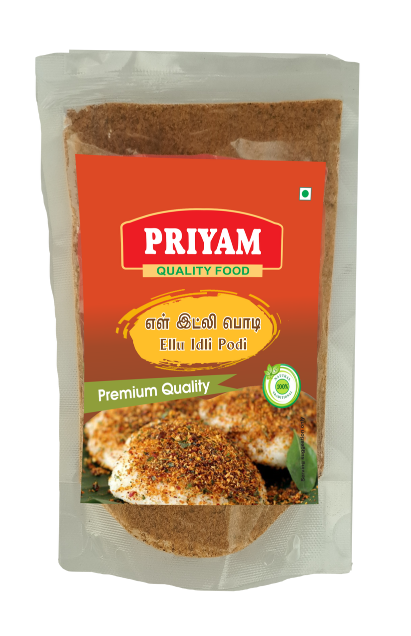 Ellu Idli Podi - 100g – Priyam Foods